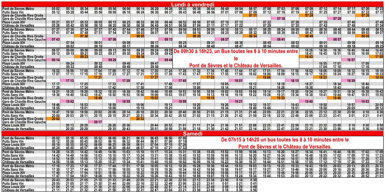 Ligne de Bus 171 par la RATP (Château – Pont de Sèvres) – Accueil ...