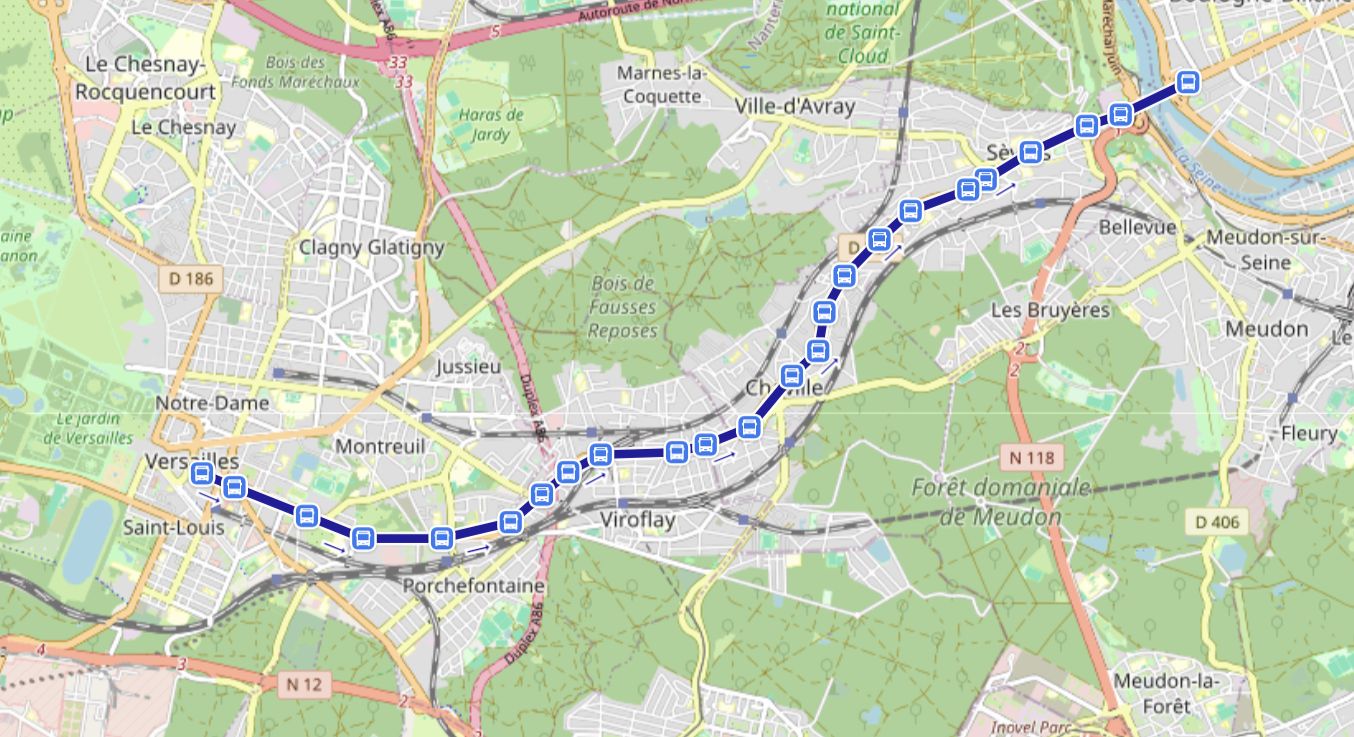 Ligne de Bus 171 par la RATP (Château – Pont de Sèvres) – Accueil ...