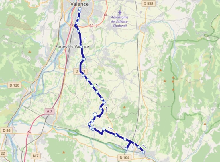 Horaires D24 Cars Région Drôme – Valence vers Crest – Accueil – Ligne ...
