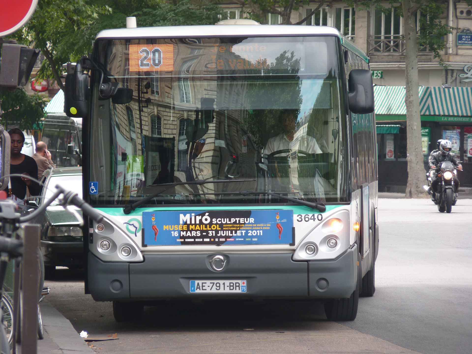Horaires RATP 20 – Ligne Louison Bobet – Accueil – Ligne De Bus